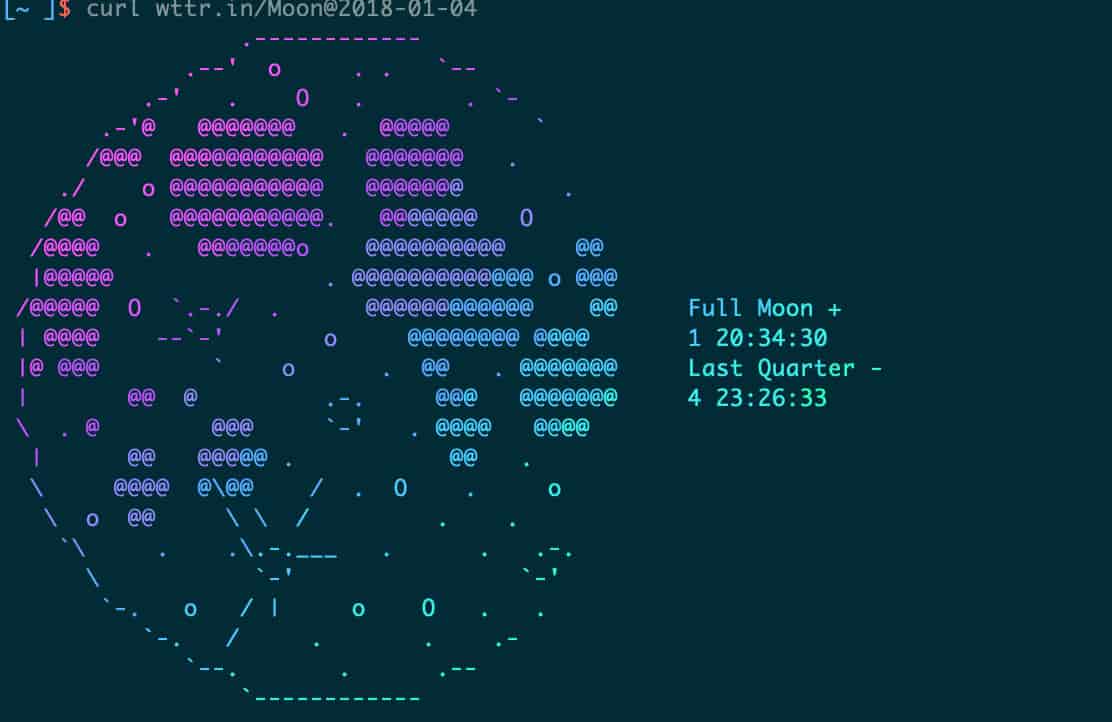 【curl】ターミナルで天気を確認する方法【wttr.in】 | プログラミング実践.com